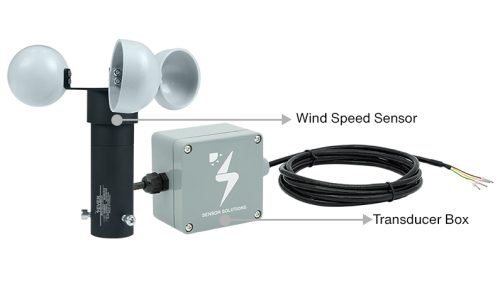Wind Speed Sensor With Analog Output – 3S-WS-I-A | Seven Sensor