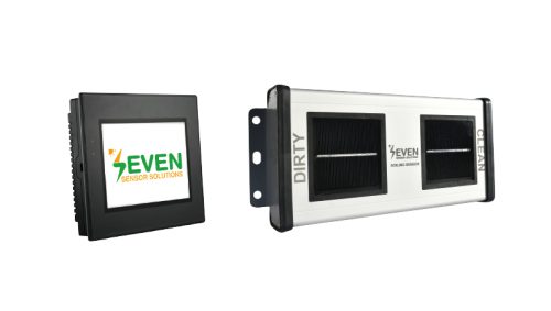 Manual Soiling Sensor with HMI-PLC Monitoring | Seven Sensor