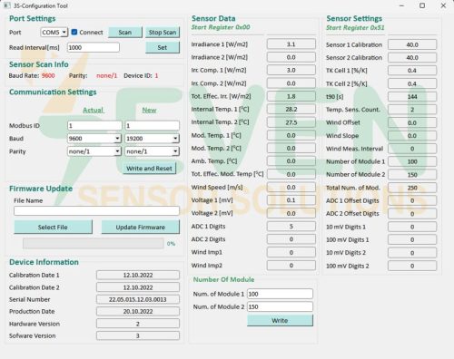 Dual Orientations Irradiance Sensor | Seven Sensor