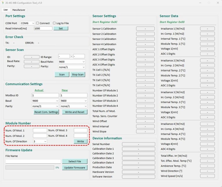 Multi-Orientation Irradiance Sensor | Seven Sensor