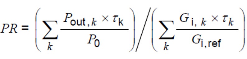 How to Calculate the Performance Ratio (PR) of a PV Plant? | Seven Sensor